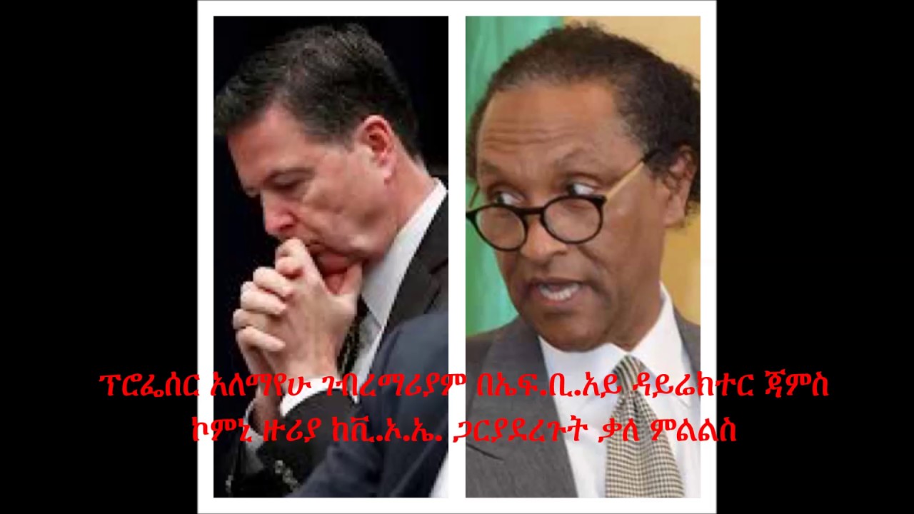 Prof. Al Mariam’s VOA (Amharic) Interview on James Comey Hearing ...
